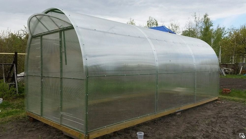 Теплица 2,5*4м каркас ЦИНК труба 30*30 купить за 13 300 руб./шт. в ...