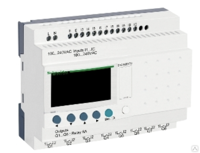 SR2B201FU Интеллектуальное реле Zelio logic, Schneider Electric купить ...
